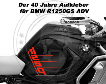 Boboom.de Stiker for Motorcycle - The 40 years decor sticker for the ...