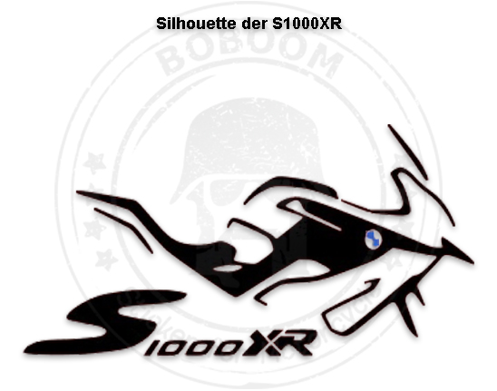 Boboom.de Stiker for Motorcycle - Die S1000XR Silhouette für die BMW ...